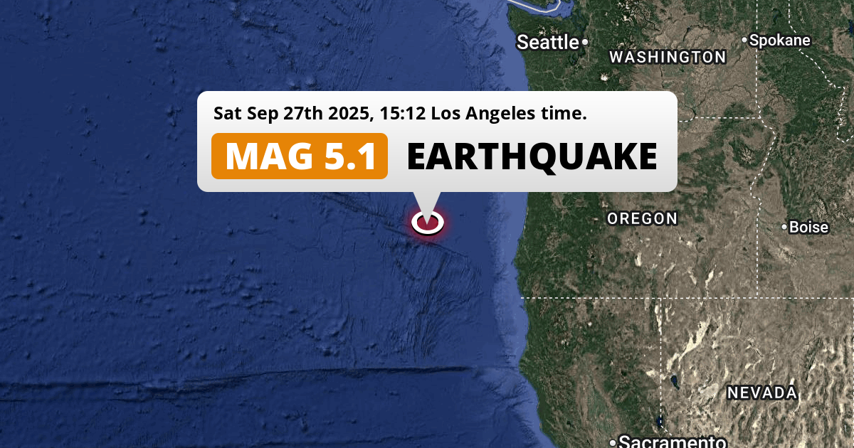 On Saturday Afternoon a Shallow M5.1 AFTERSHOCK struck in the North ...