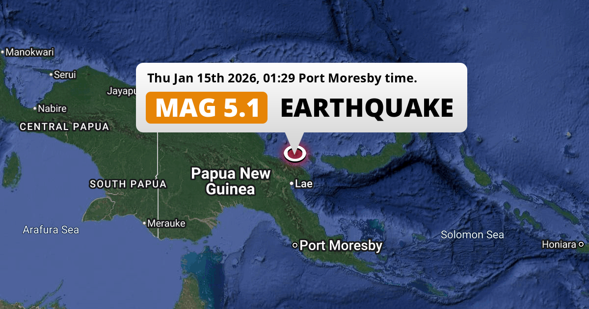 Significant M5.1 Earthquake struck on Thursday Night in the Bismarck ...