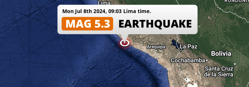 The complete Ica, Peru earthquake report (up-to-date 2024).
